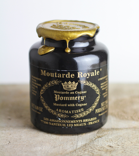 Moutarde de Meaux royale au Cognac 250 ml - Pommery - Magasin général